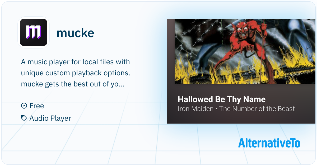 mucke: A music player for local files with unique custom playback ...
