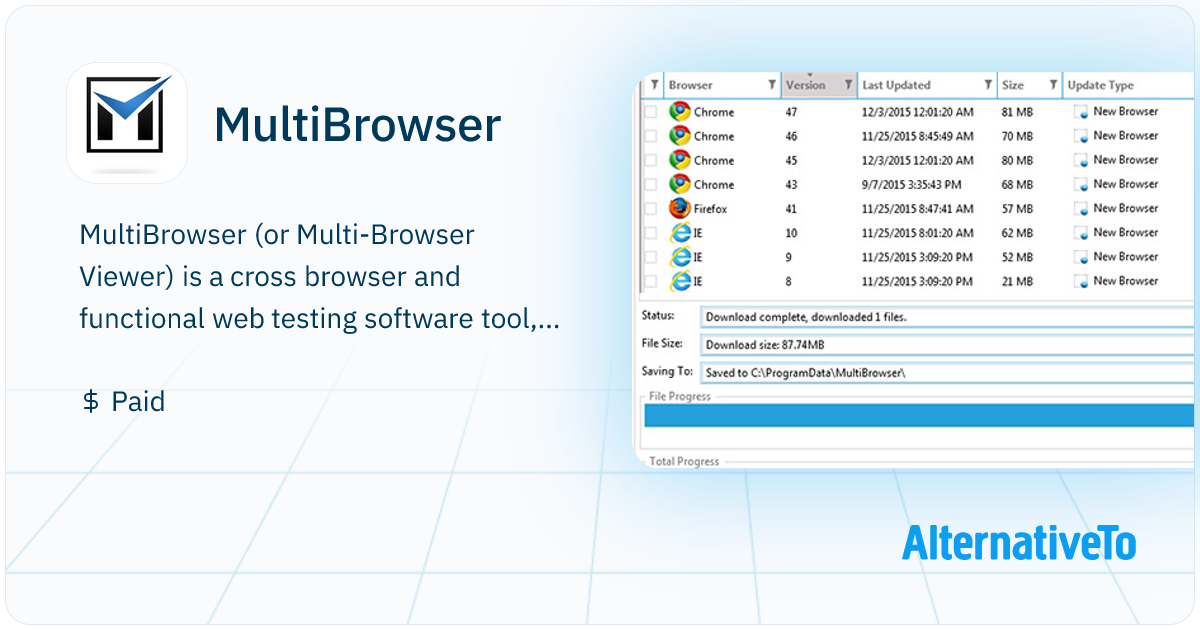 MultiBrowser: (or Multi-Browser Viewer) is a cross | AlternativeTo