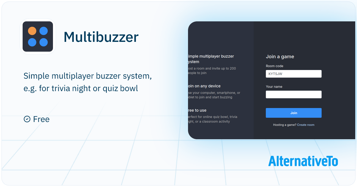 Multibuzzer: Simple multiplayer buzzer system, e.g. for trivia night or ...