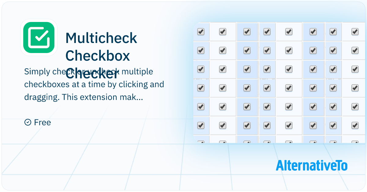 Multicheck Checkbox Checker: Simply check or uncheck multiple ...