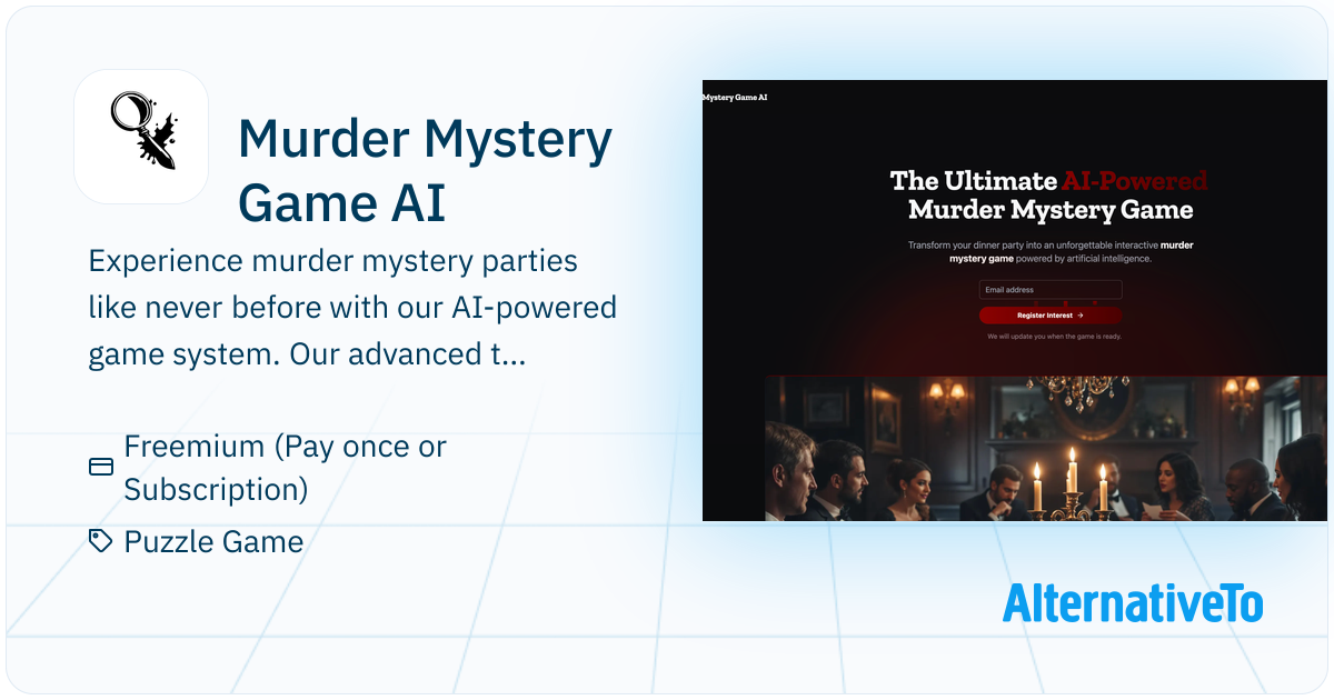 Murder Mystery Game AI: Transform your dinner party into an ...