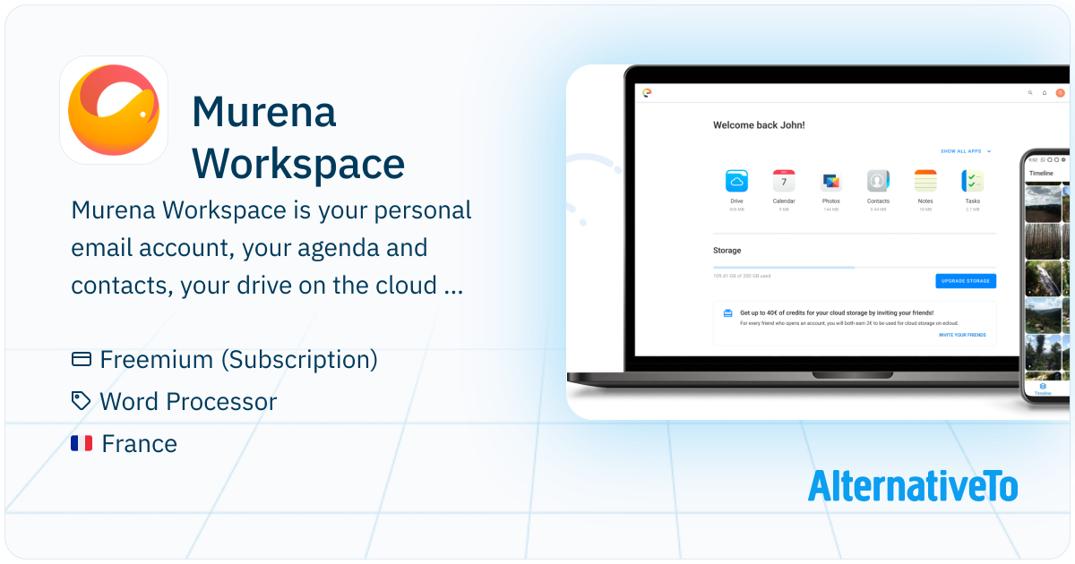 Murena Workspace: Is your complete, fully deGoogled, online ecosystem ...