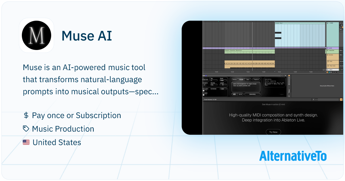 Muse AI: AI generates chords, melodies, and basslines from text prompts ...