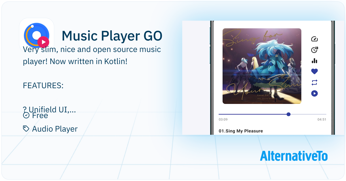 Music Player GO: Very slim and nice music player with low memory ...