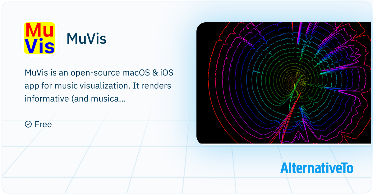MuVis: Open-source macOS & iOS app for music visualization | AlternativeTo