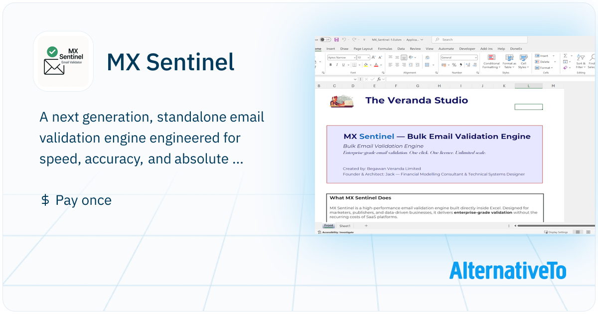 MX Sentinel: A high performance, standalone email validation engine ...
