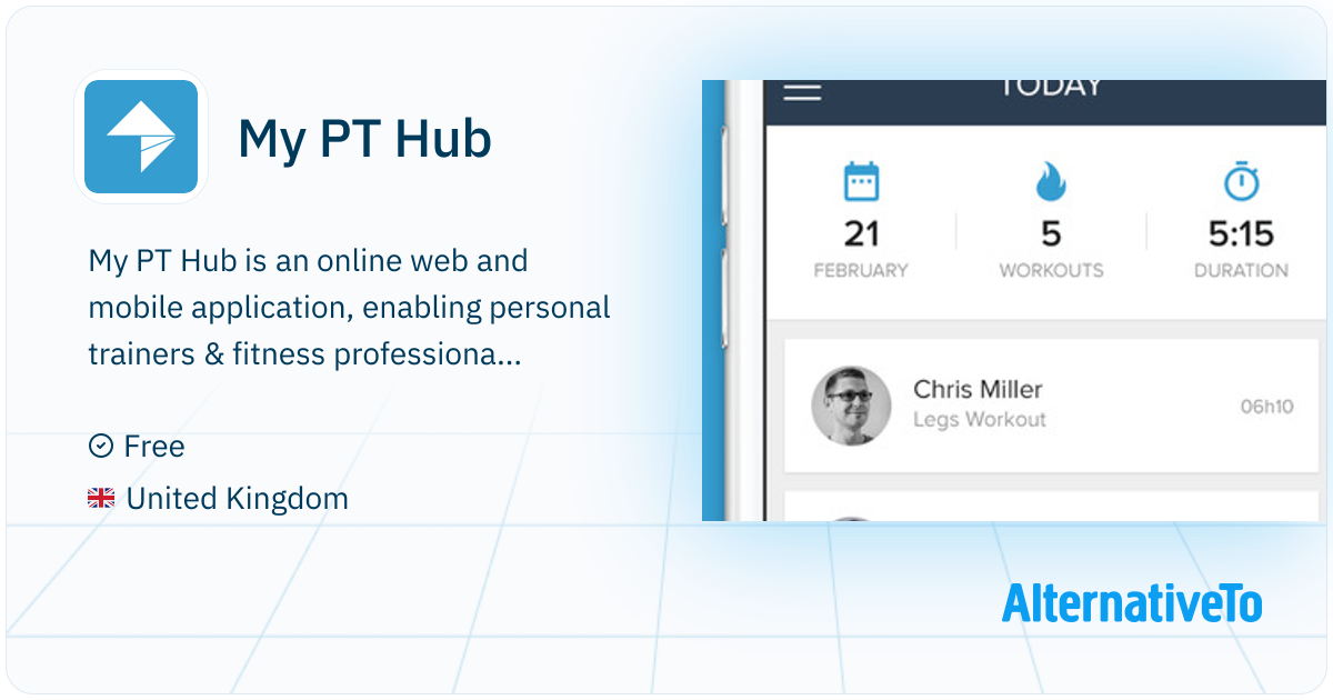 My PT Hub: Online web and mobile application, enabling personal ...
