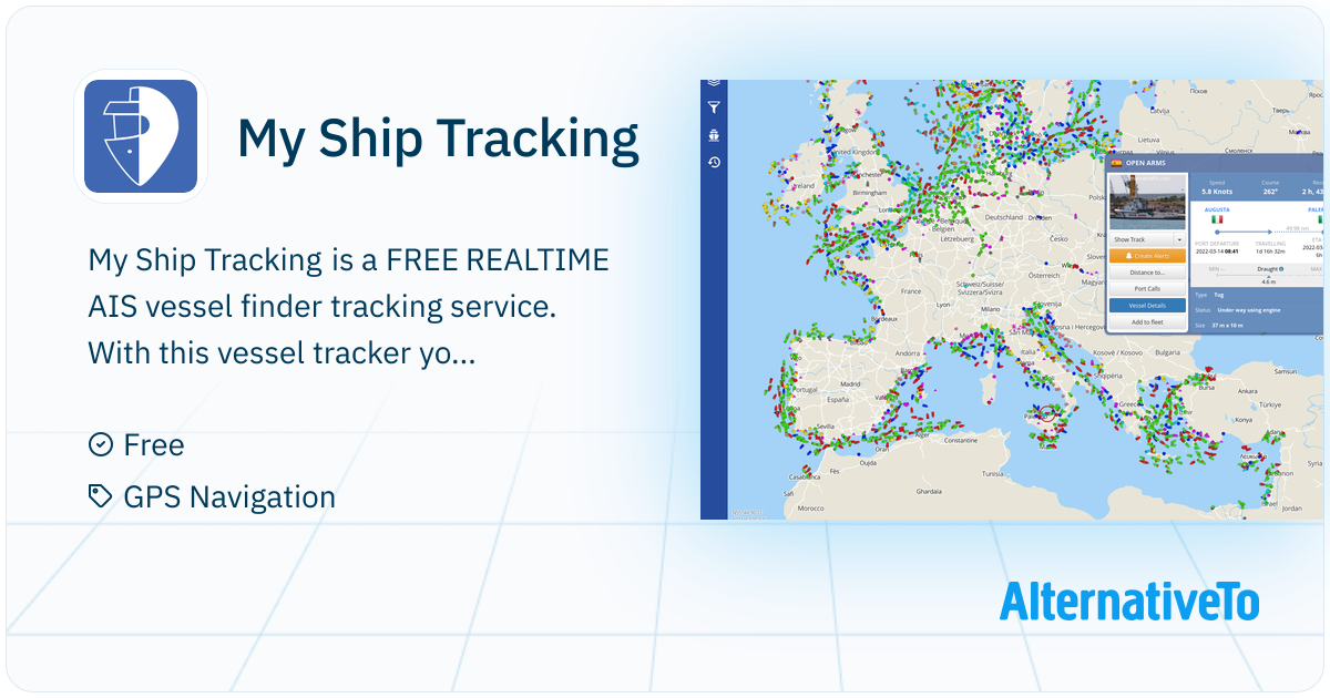 My Ship Tracking: FREE REALTIME AIS vessel finder tracking service ...