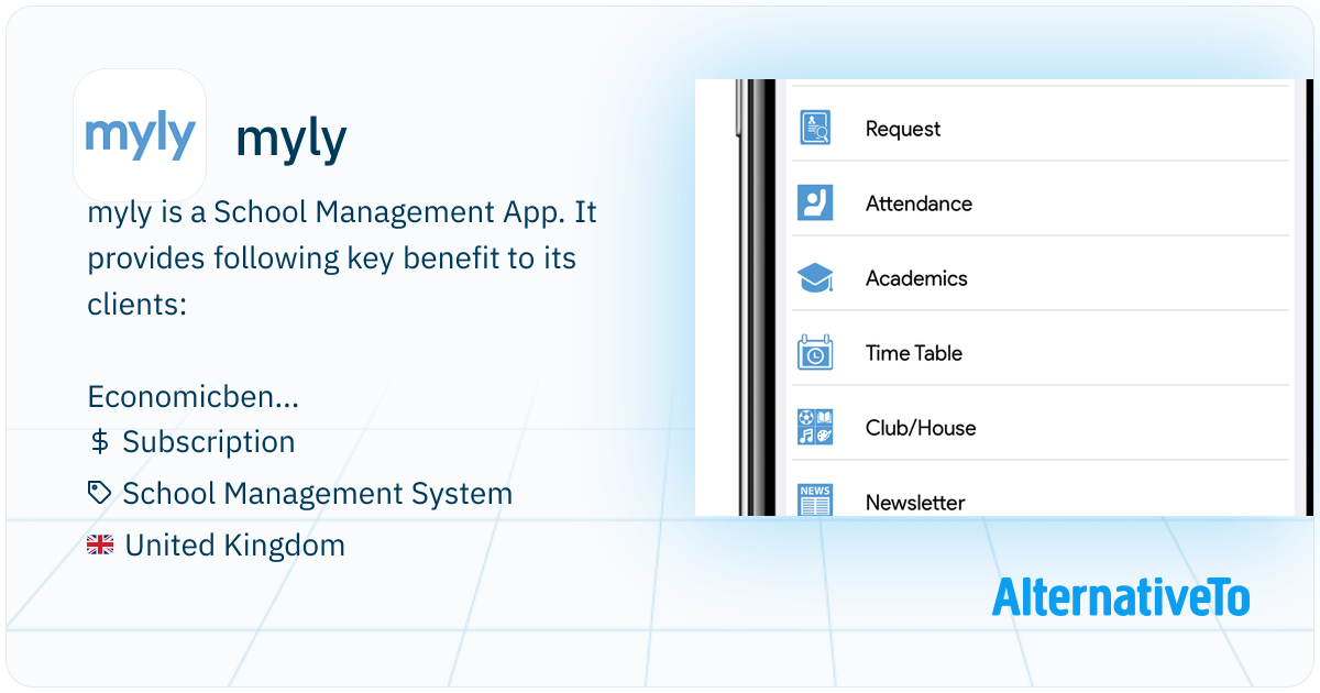 myly: School Management App. It is secure, cloud-based solution ...