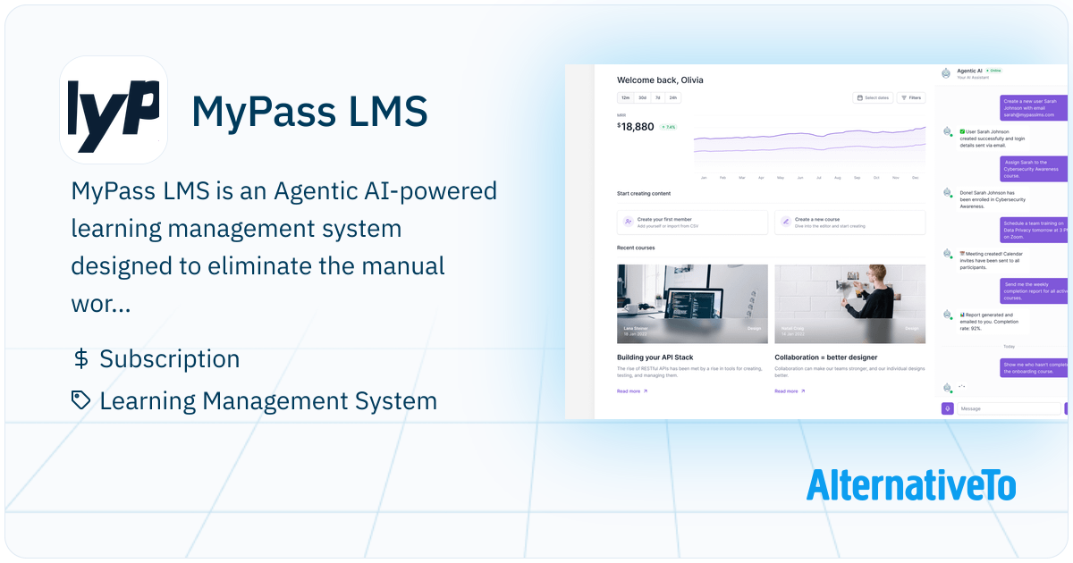 MyPass LMS: An AI-powered LMS that automates training from start to ...