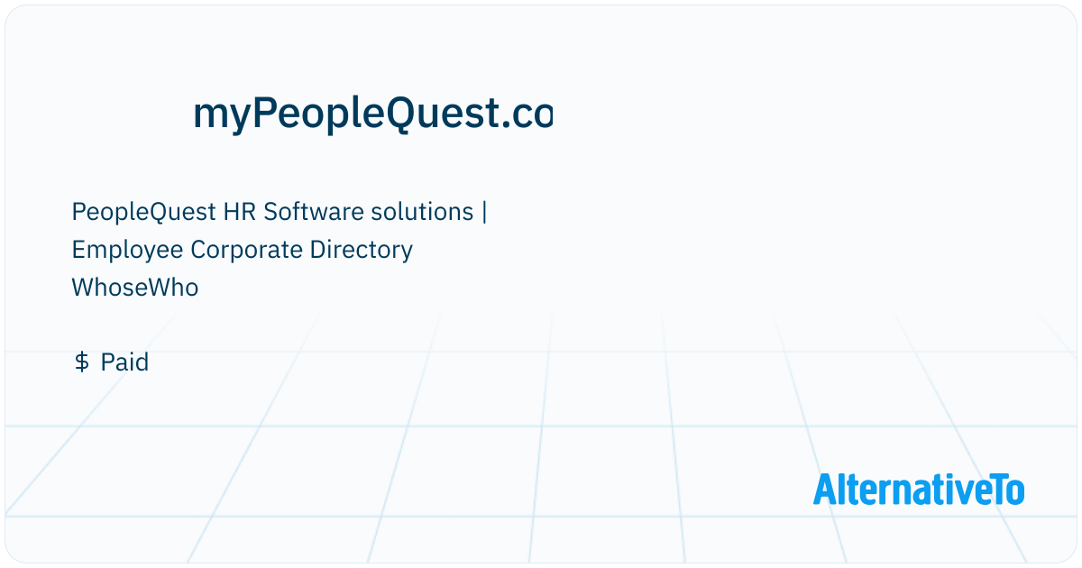 myPeopleQuest.com: PeopleQuest HR Software solutions | Employee ...