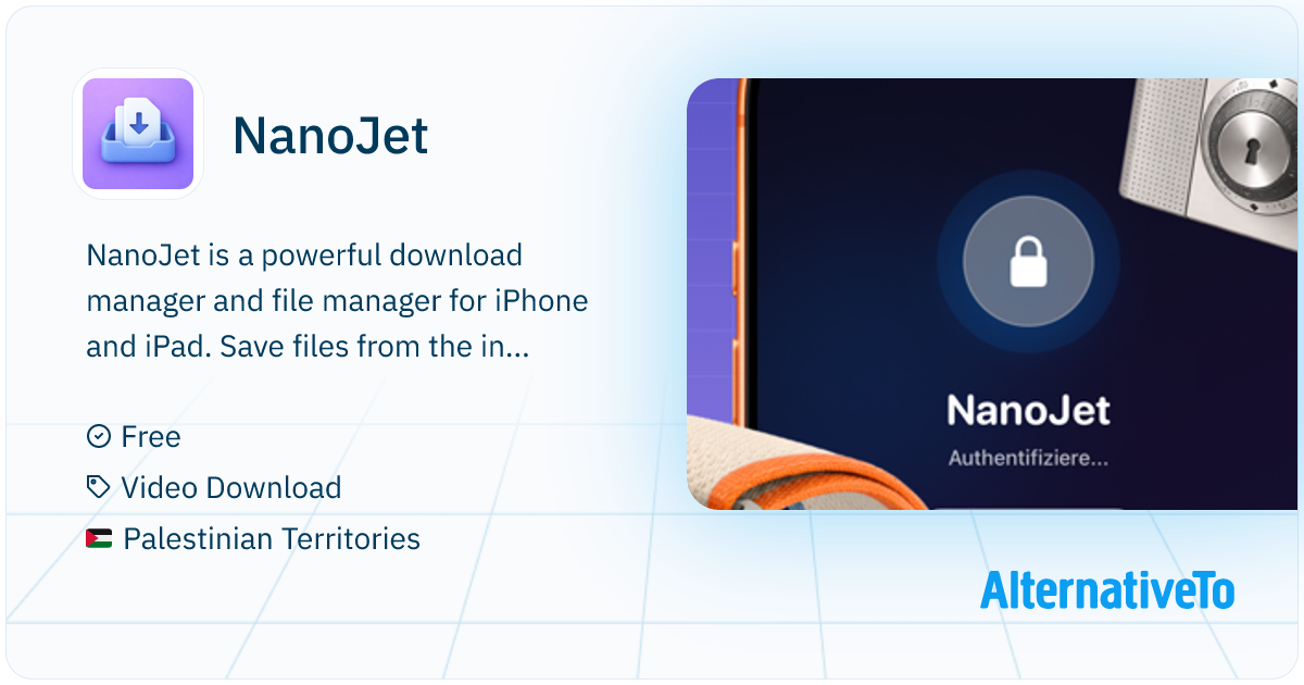 NanoJet: Native, privacy-first utility for the Apple ecosystem that ...