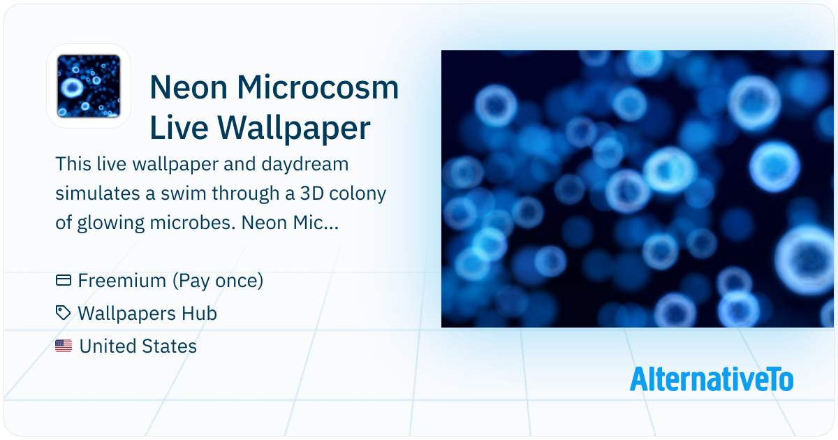 Neon Microcosm Live Wallpaper: This live wallpaper and daydream ...