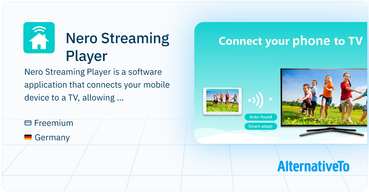 Nero Streaming Player: Stream media to TV easily with seamless casting ...