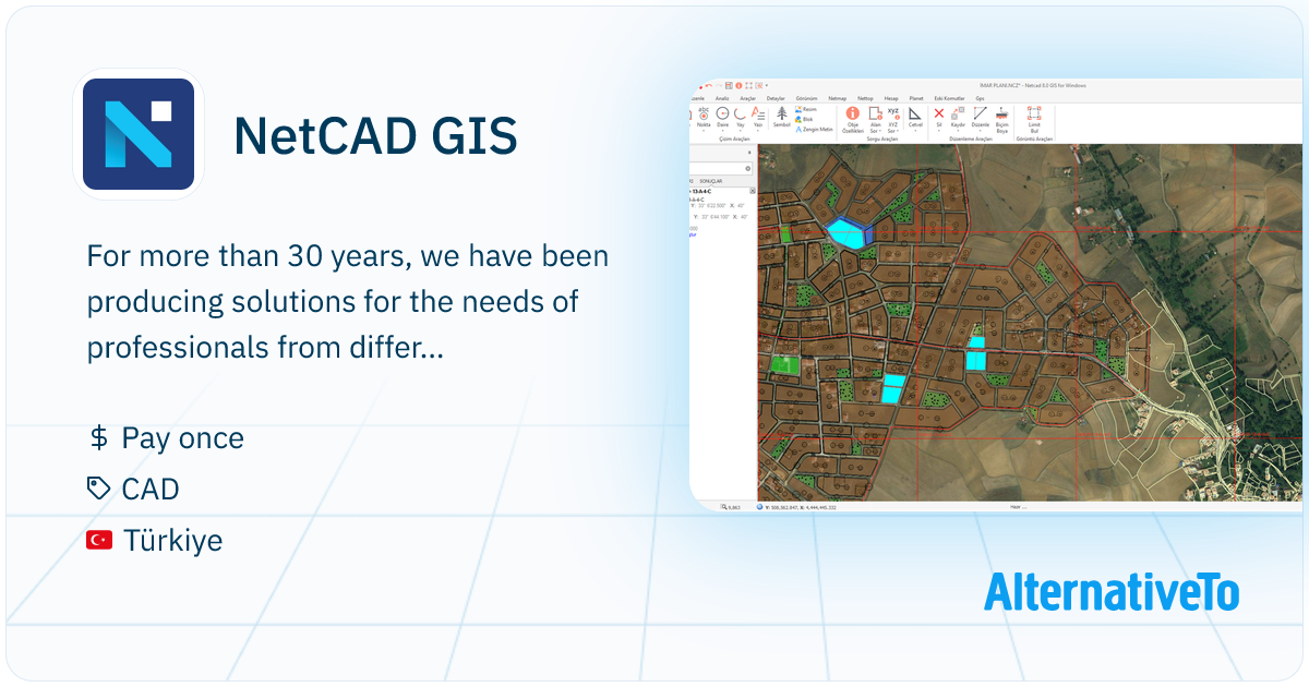 NetCAD GIS: Your Geographic Data Source since 1989 | AlternativeTo