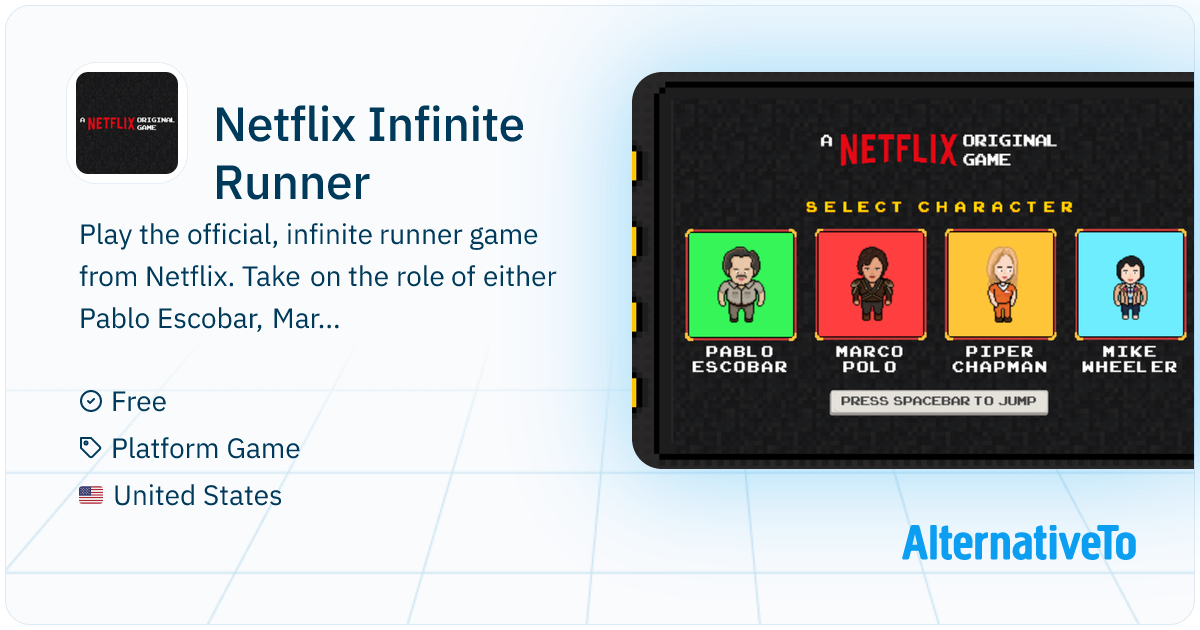 Netflix Infinite Runner: Play as various movie characters in this ...