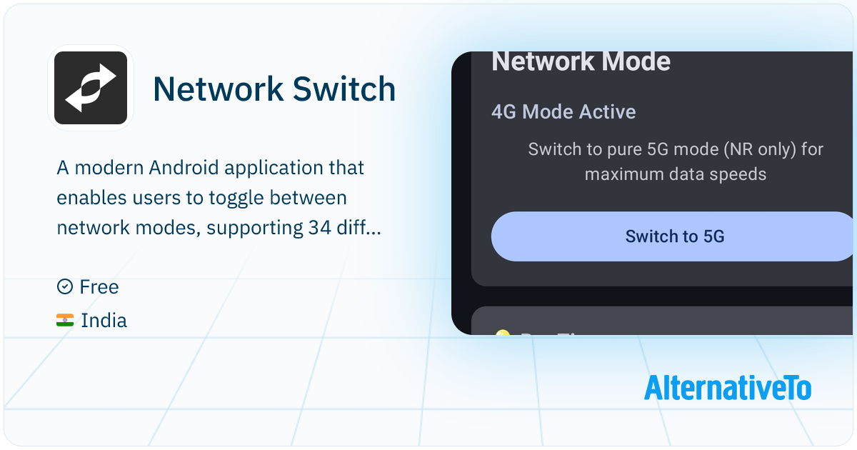 Network Switch: A modern Android application that enables users ...