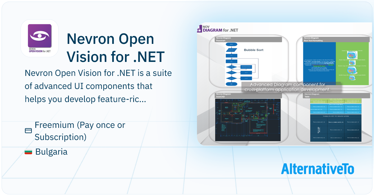 Nevron Open Vision for .NET: Leading User Interface components for ...
