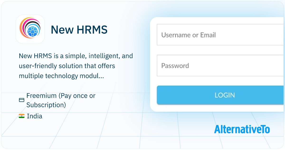 New HRMS: Automate your manual HR process using New HRMS | AlternativeTo