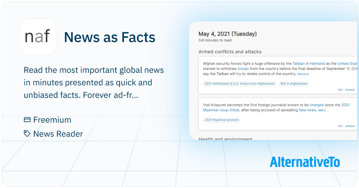 News as Facts: The most important news around the world. Unbiased ...