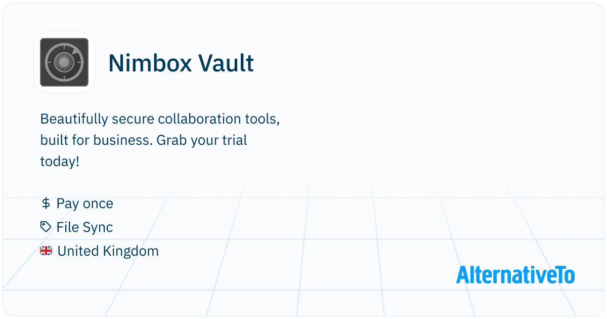 Nimbox Vault: Beautifully secure collaboration tools, built for ...
