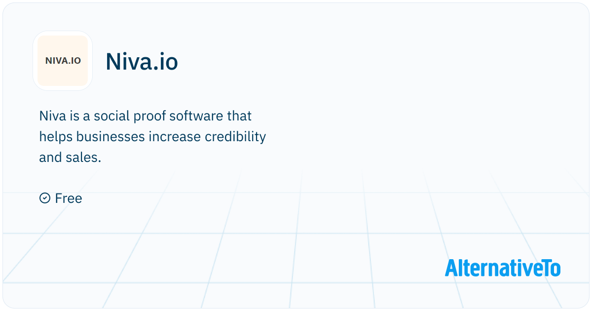Niva.io: Niva is a social proof software that helps businesses increase ...