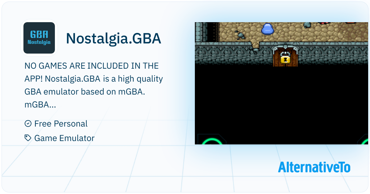Nostalgia.GBA: GBA Emulator | AlternativeTo