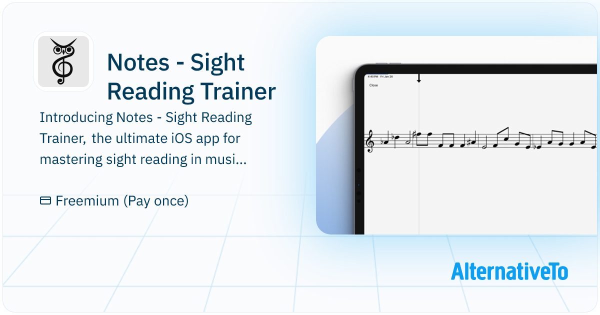 Notes - Sight Reading Trainer: The ultimate iOS app for mastering sight ...