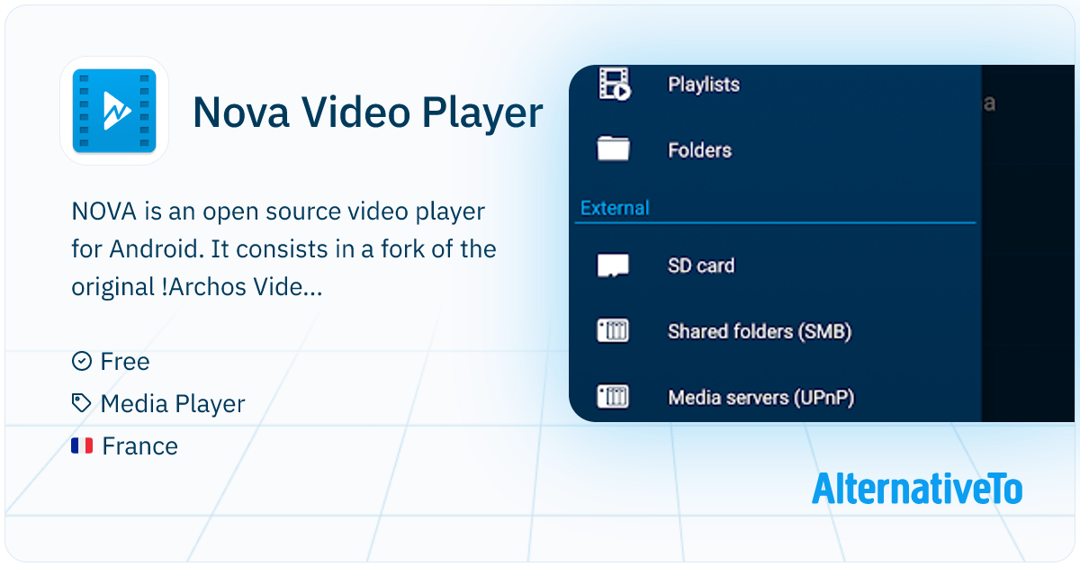 Nova Video Player: Nova is an opeN sOurce Video plAyer designed for ...