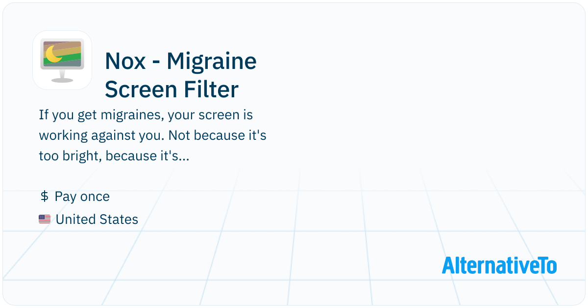 Nox - Migraine Screen Filter: Precision tools for light-sensitive eyes ...