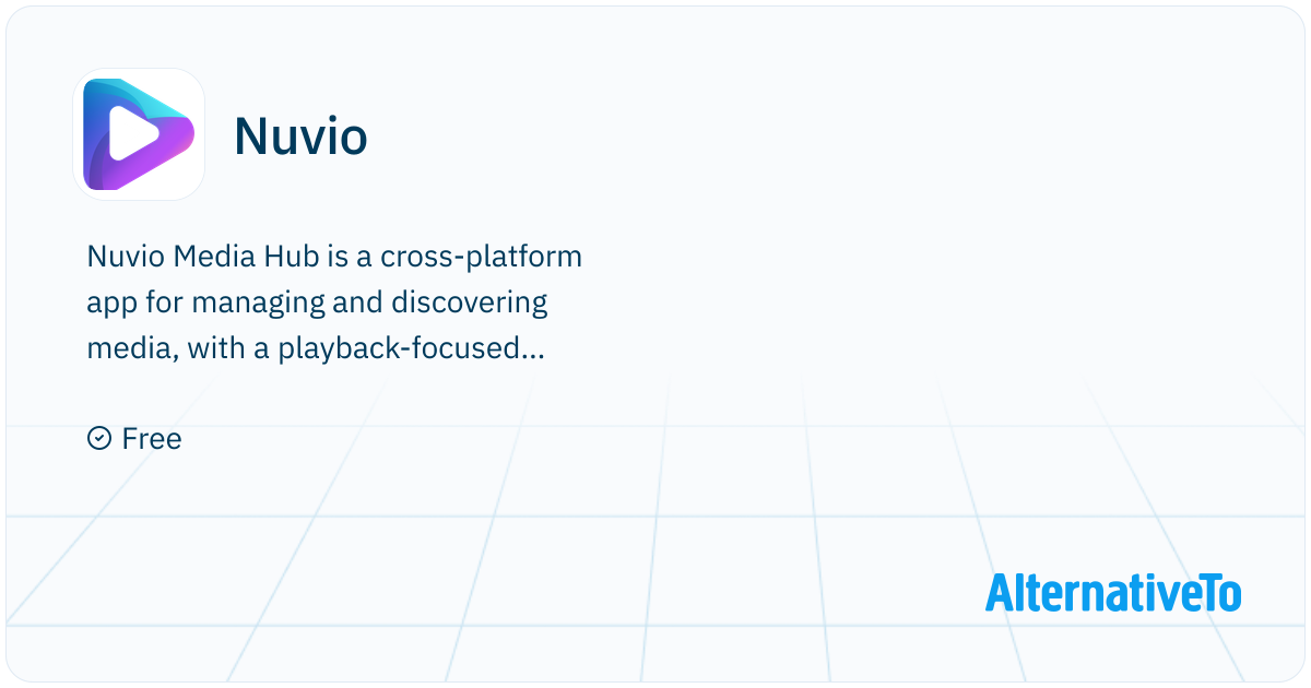 Nuvio: Official Nuvio Mobile Repository | AlternativeTo