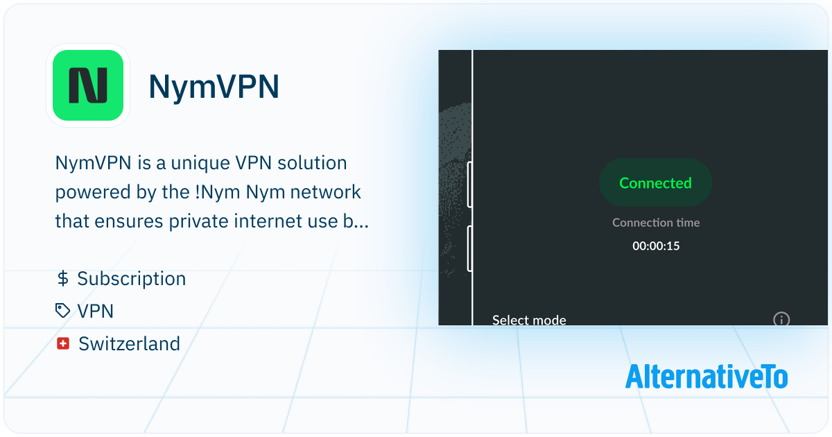NymVPN: Decentralized VPN with mixnet, zero-knowledge encryption, no ...