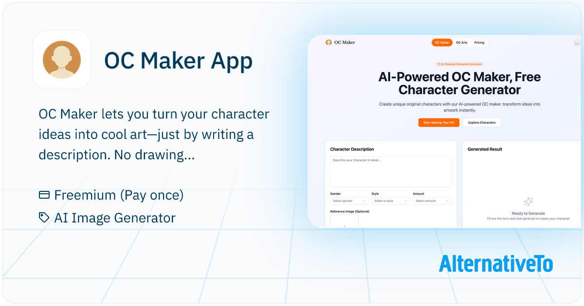 OC Maker App: Create unique original characters with our AI-powered OC ...