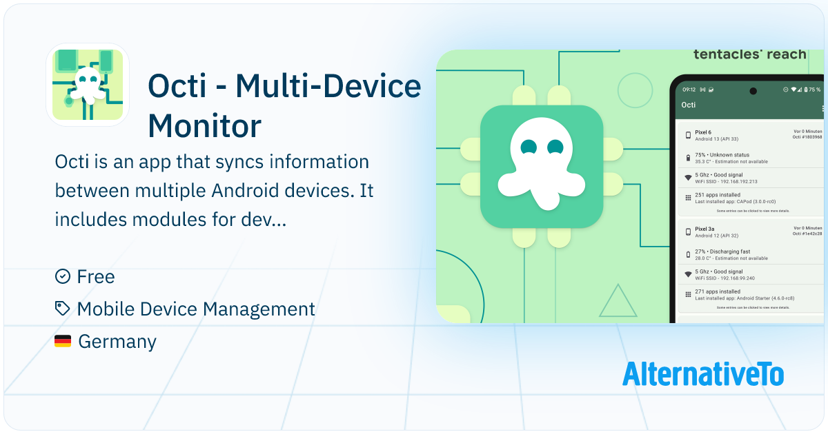 Octi - Multi-Device Monitor: A multi-device manager for Android ...
