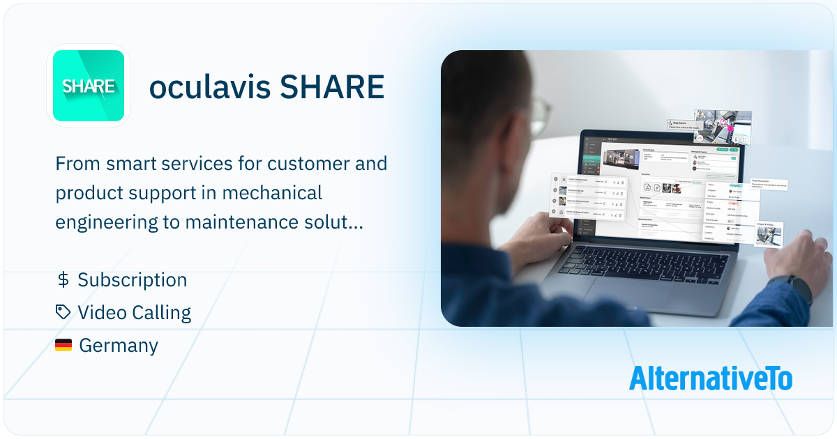 oculavis SHARE: Transforming maintenance & service work into passion ...