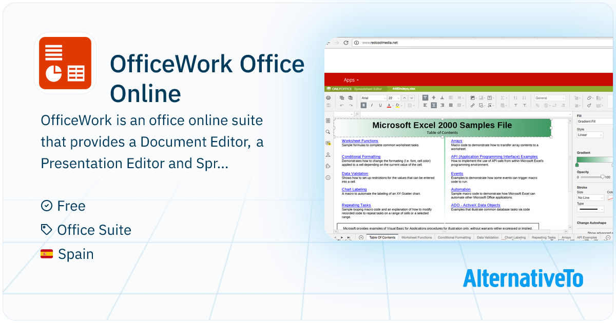 OfficeWork Office Online: OfficeWork is an office online suite that ...