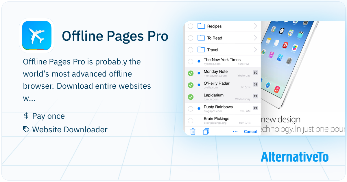 Offline Pages Pro: Is probably the world’s most advanced offline ...