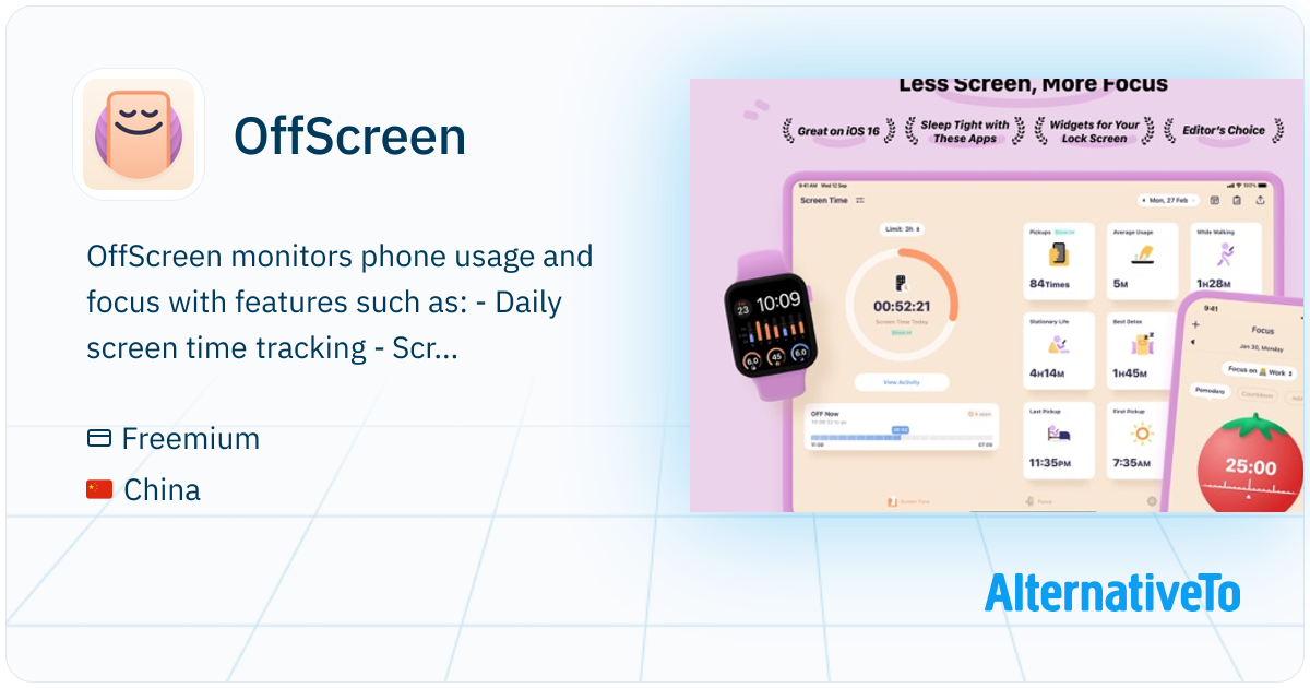 OffScreen: Digital wellness tool that tracks phone usage, promotes ...