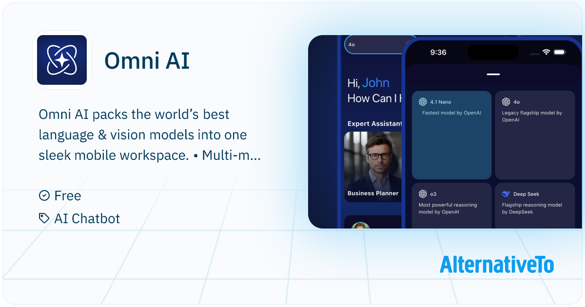 Omni AI: All-in-one AI chat, image generation & productivity app ...