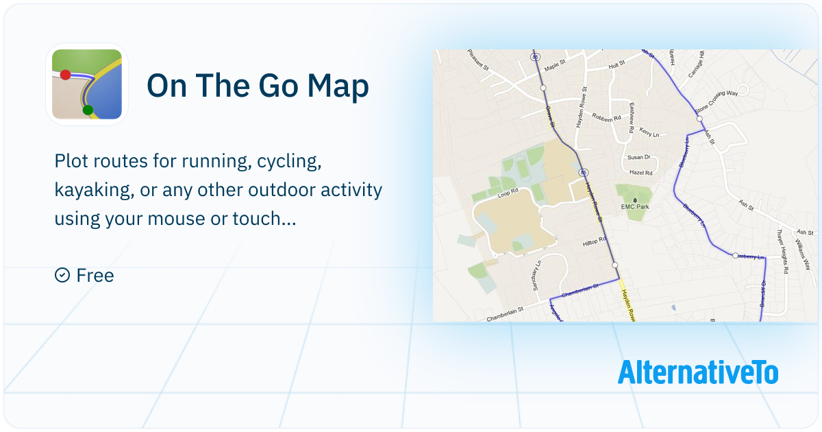 On The Go Map: Map a run, walk, or ride from your phone, tablet, or PC ...