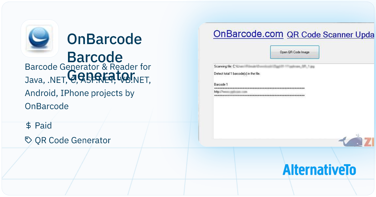 OnBarcode Barcode Generator: Barcode Generator & Reader for Java ...