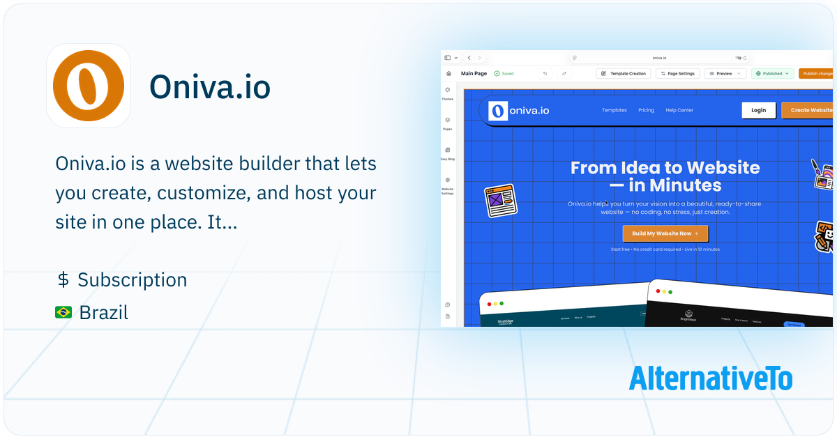 Oniva.io: AI-powered website builder that helps you create, customize ...