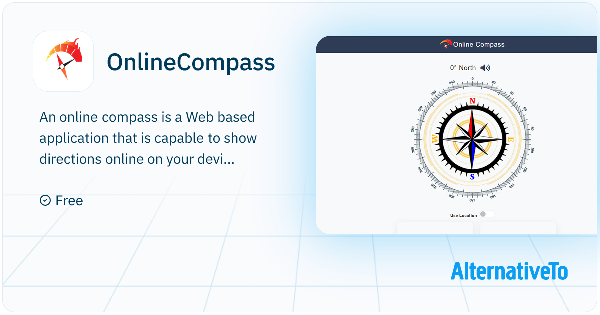 OnlineCompass: An online compass is a Web based application that is ...