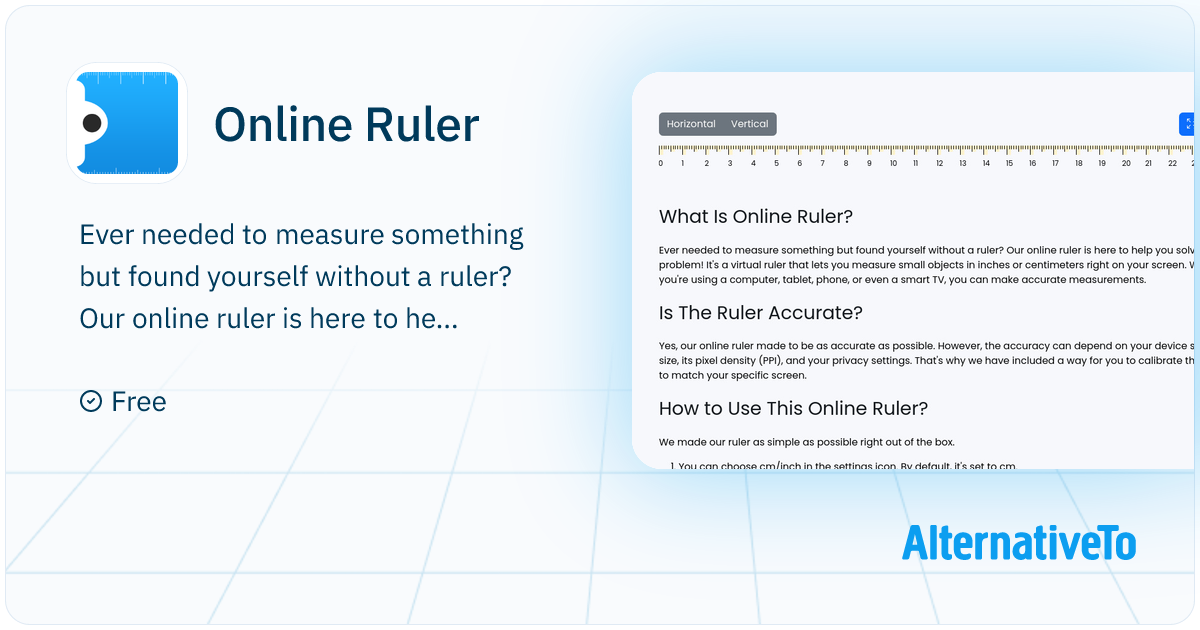Online Ruler: Online ruler to quickly measure objects on any device ...