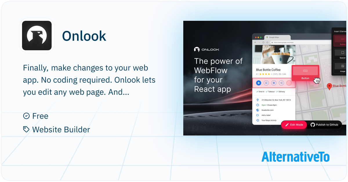 Onlook: Visual editor for React apps with browser-based publishing ...