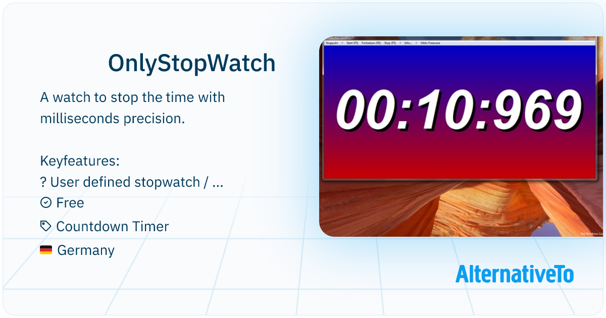 OnlyStopWatch: A multi-language watch to stop the time with ...