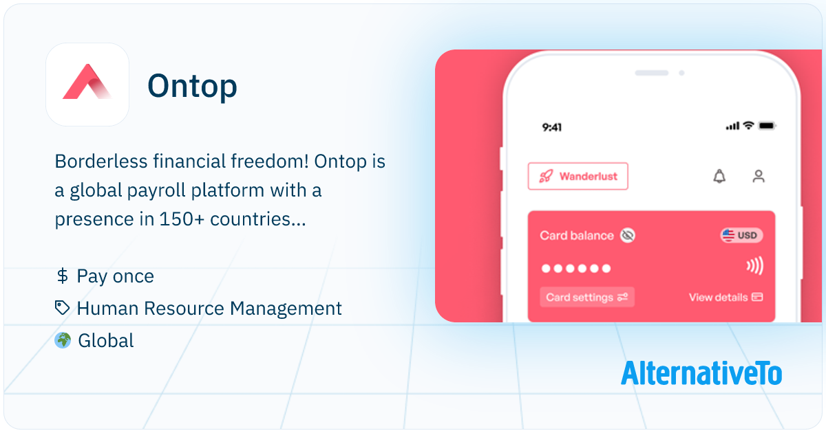 Ontop: Global payroll platform helping companies hire and pay remote ...