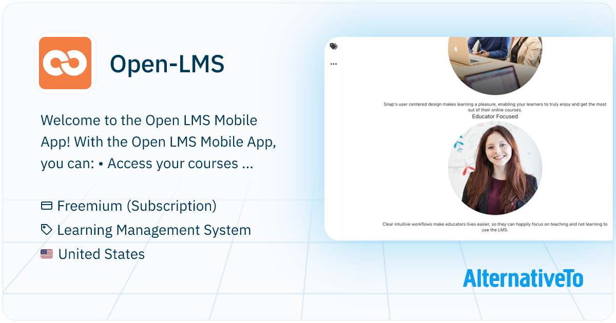 Open-LMS: The official app for Open LMS | AlternativeTo