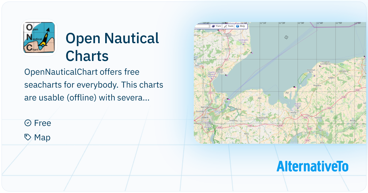 Open Nautical Charts: Offers free seacharts for everybody | AlternativeTo