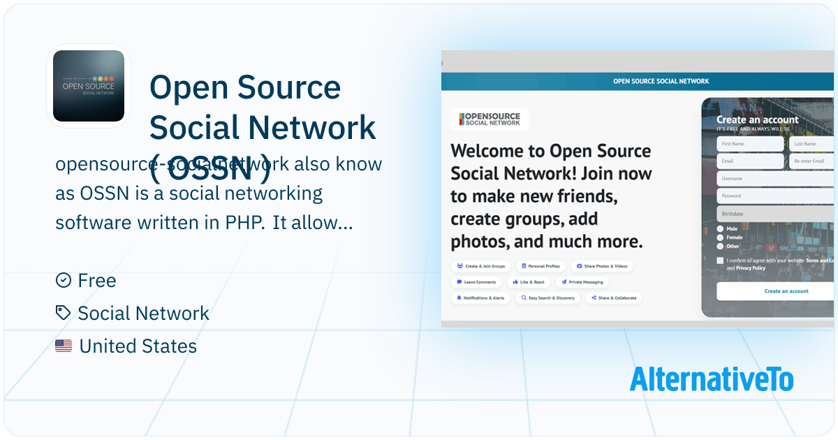 Open Source Social Network ( OSSN ): Opensource-socialnetwork also know ...
